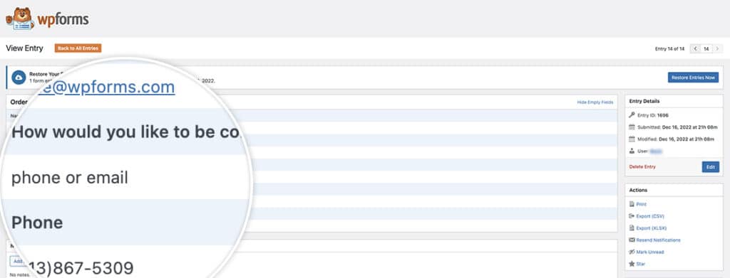 How To Store Field Values In The Wpforms Entry