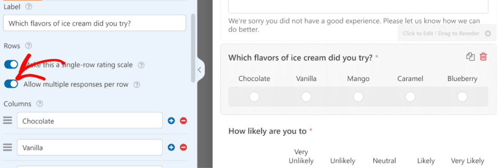 How to Add Matrix Survey Questions to a Form [With Template]