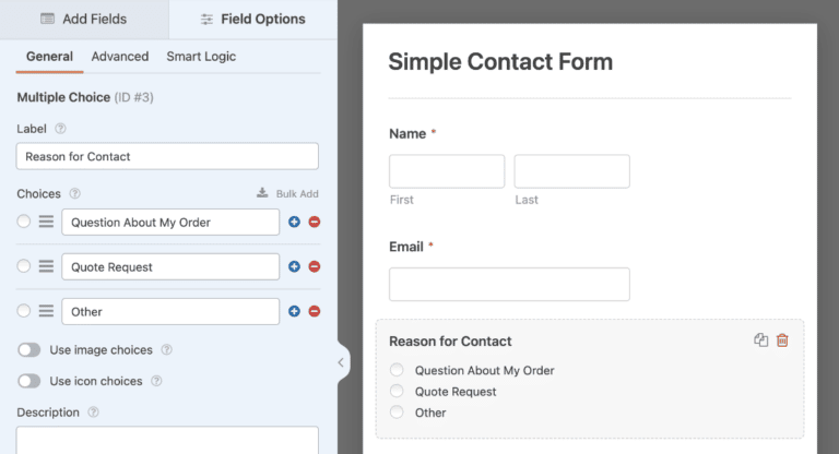 How to Add Radio Buttons With Images to WordPress Forms