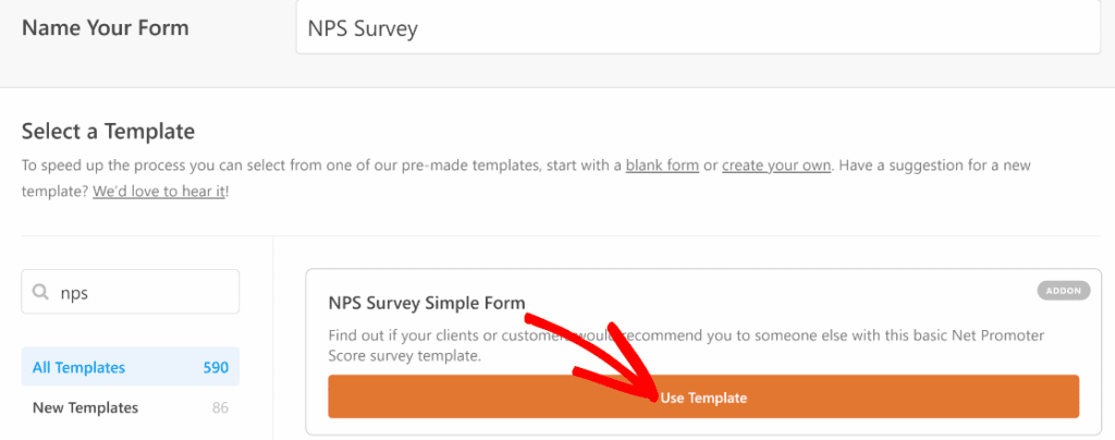 How to Create an NPS Survey Form in WordPress