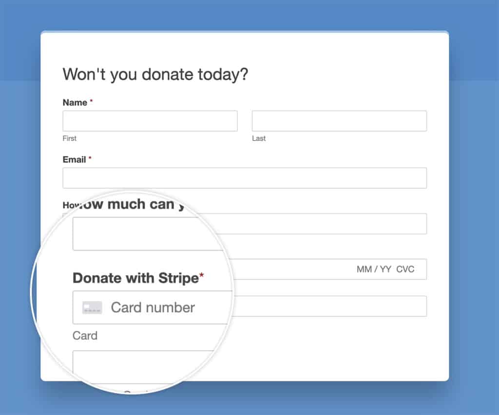 How to Define the Localization for the Stripe Field