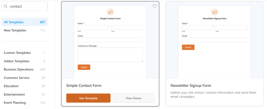 How to Add a Contact Form Footer (With a WordPress Widget)