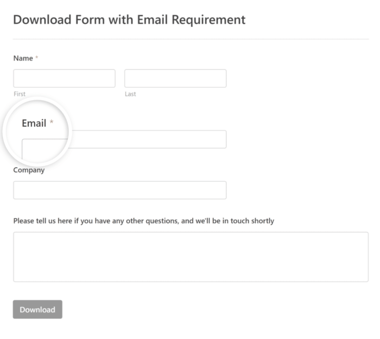 How to Require Email to Download Files in WordPress