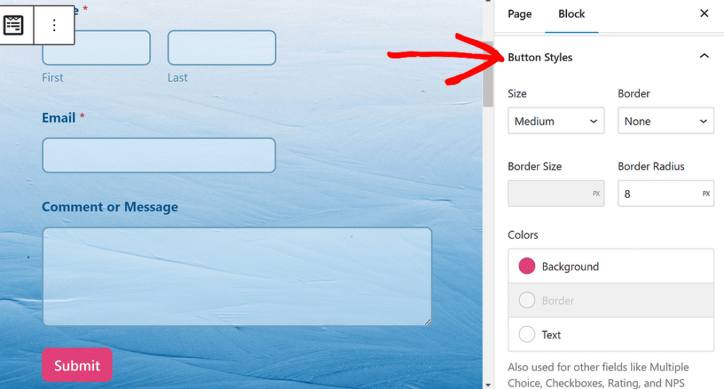 How to Style Contact Forms in WordPress (No CSS!)