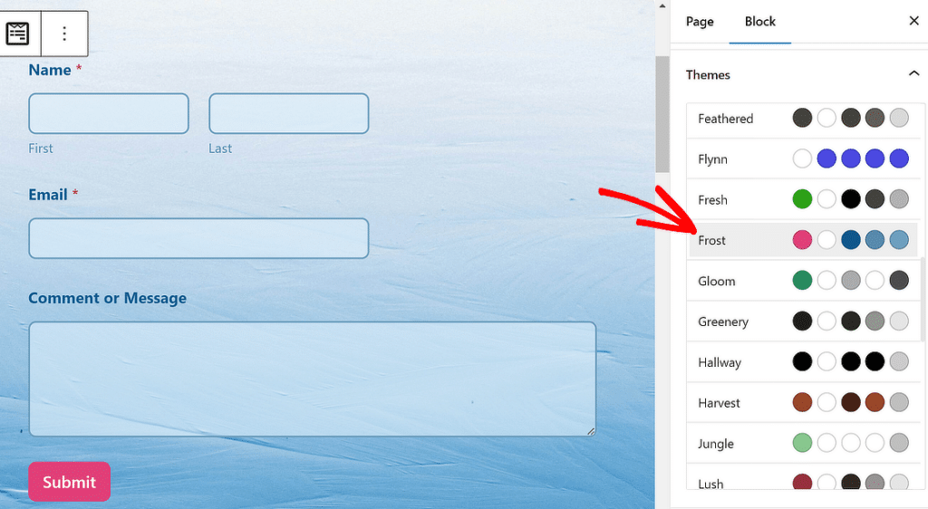 How To Style Contact Forms In Wordpress No Css