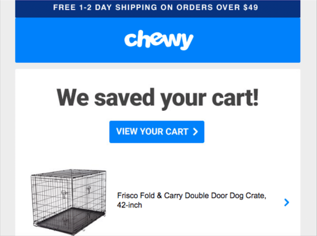 10 Cart Abandon Email Examples That Convert Browsers to Buyers