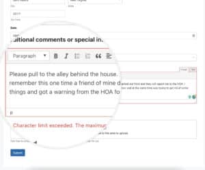 How to Limit Characters For the Rich Text Field