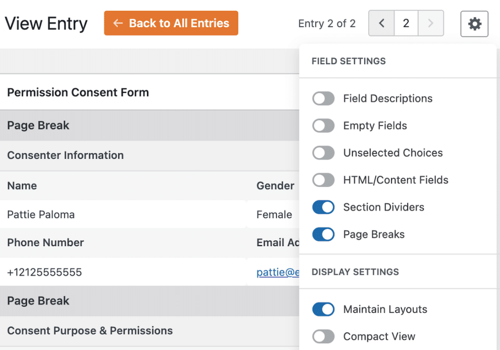 Announcing Elementor Form Styles and Entry View Settings