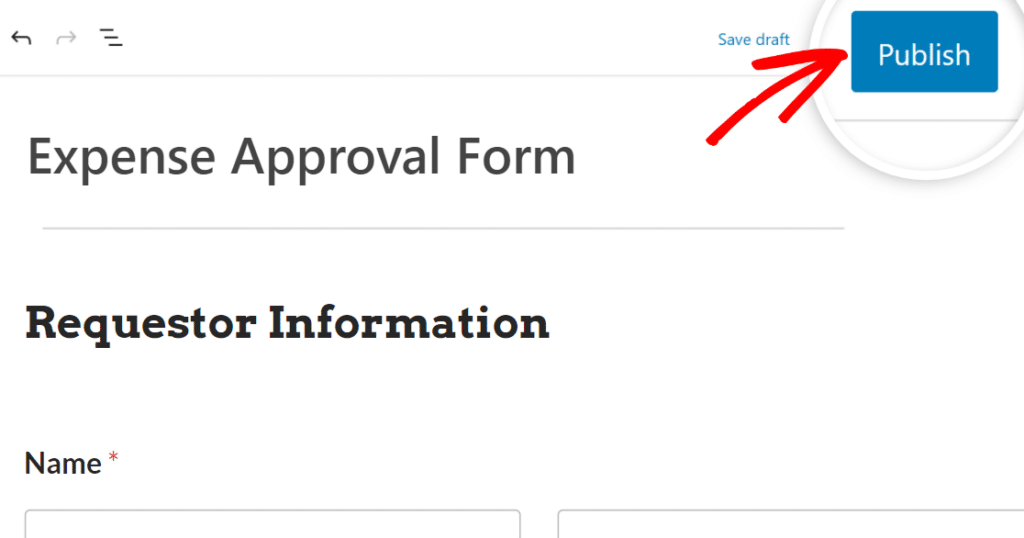 How to Create an Expense Approval Form in WordPress