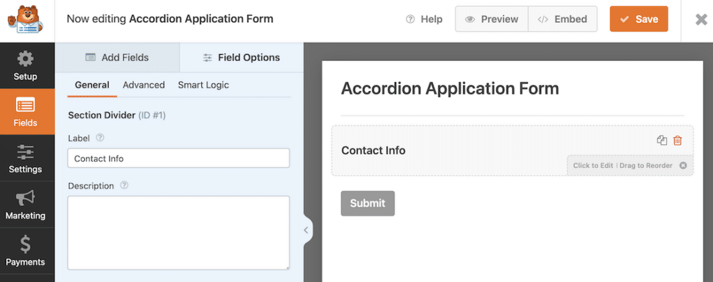 How to Create an Accordion Form Design in WordPress