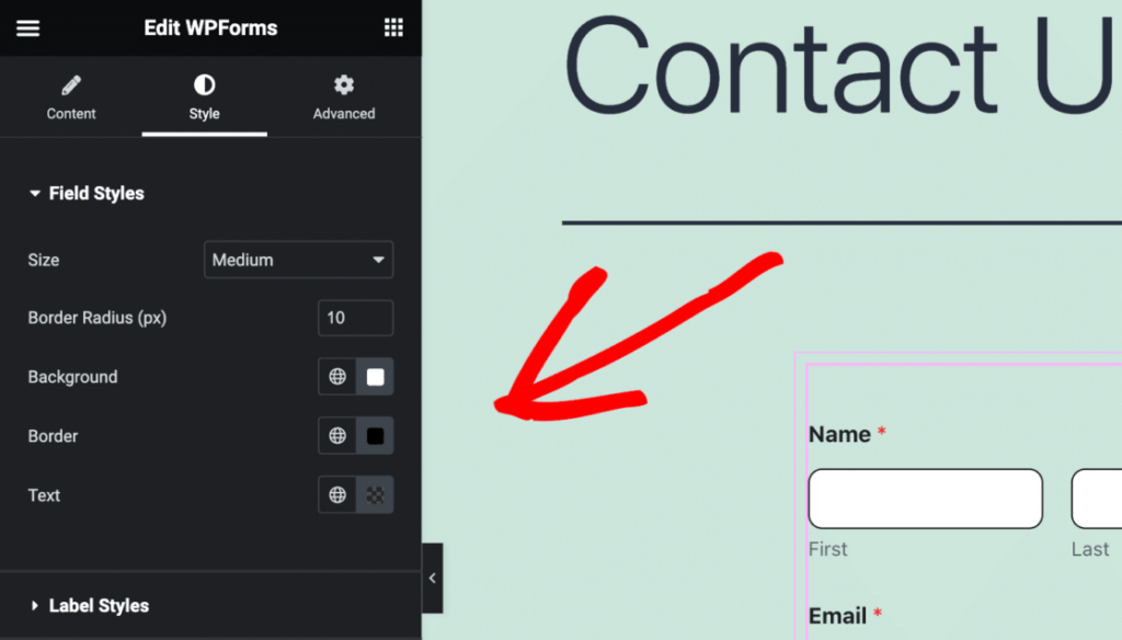 How to Customize WordPress Forms in Elementor
