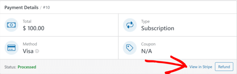 How to View Stripe Transaction History in WordPress