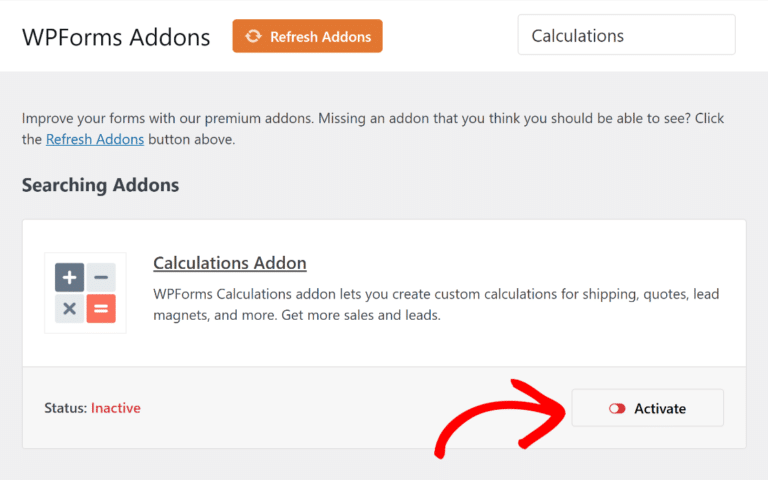 How to Change the Total Price Calculations With WPForms
