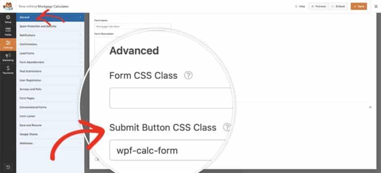 How to Remove the Submit Button From Calculation Forms