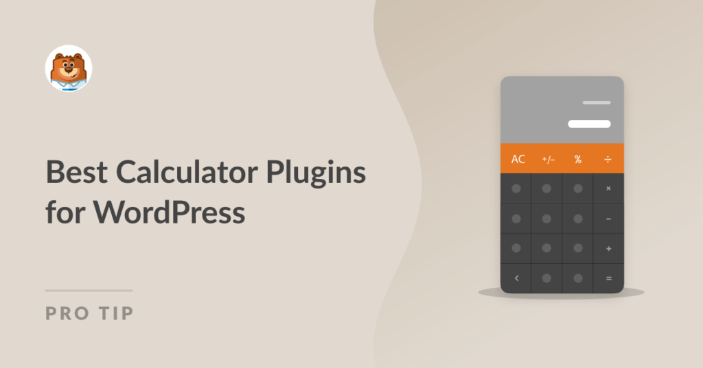 13 Best Calculator Plugins for WordPress