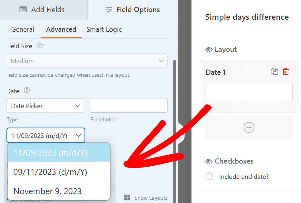 How to Calculate the Number of Days Between Dates