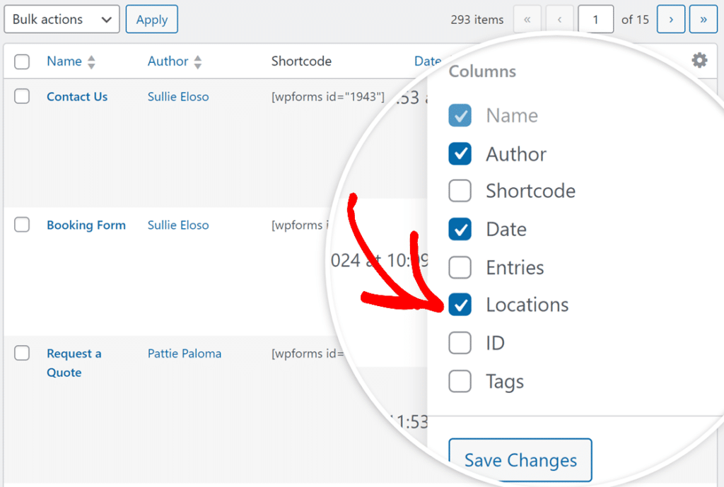 Locating Forms on Your Site - WPForms
