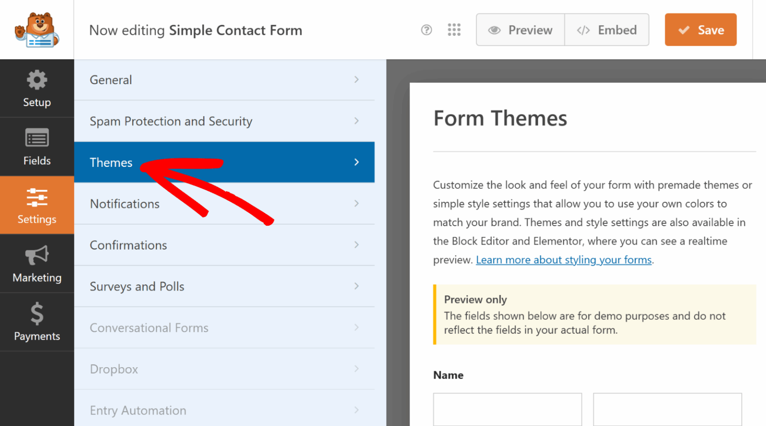 Styling Your Forms