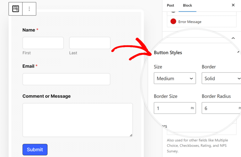 Styling Your Forms