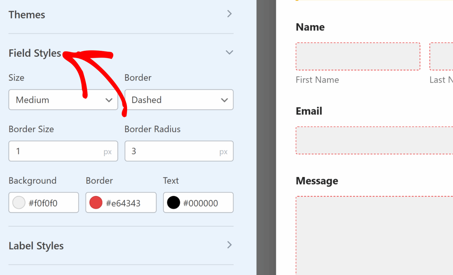 Styling Your Forms