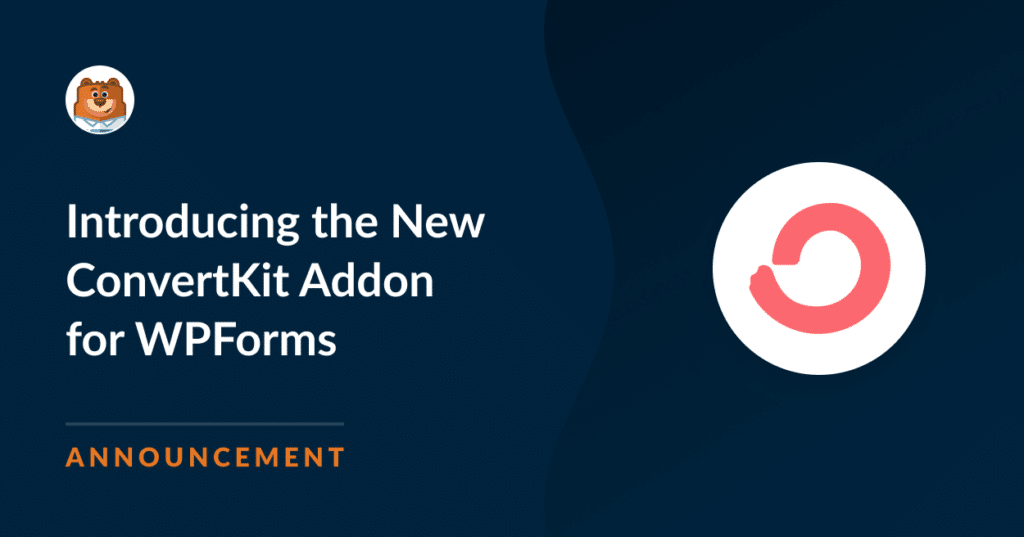 Introducing the New ConvertKit Addon for WPForms
