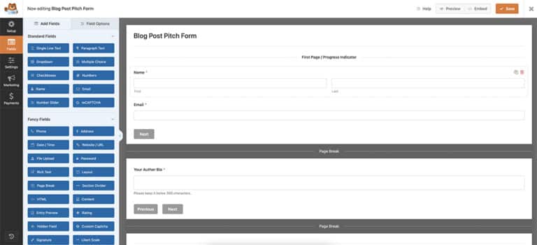 How to Customize the Page Break Buttons - WPForms Developer Docs