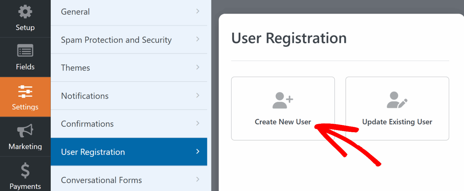User Registration Addon