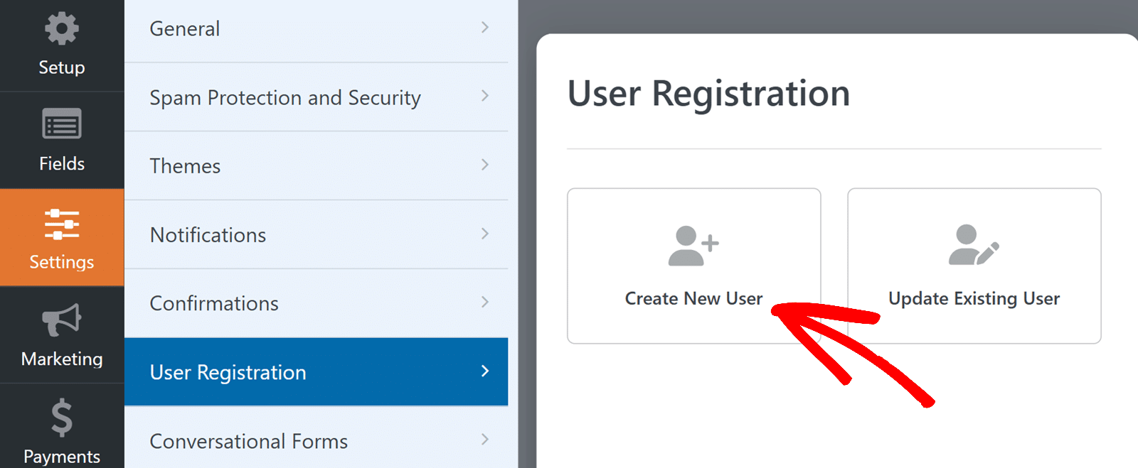 User Registration Addon