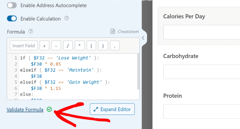 How To Create Your Own Macro Calculator in WordPress