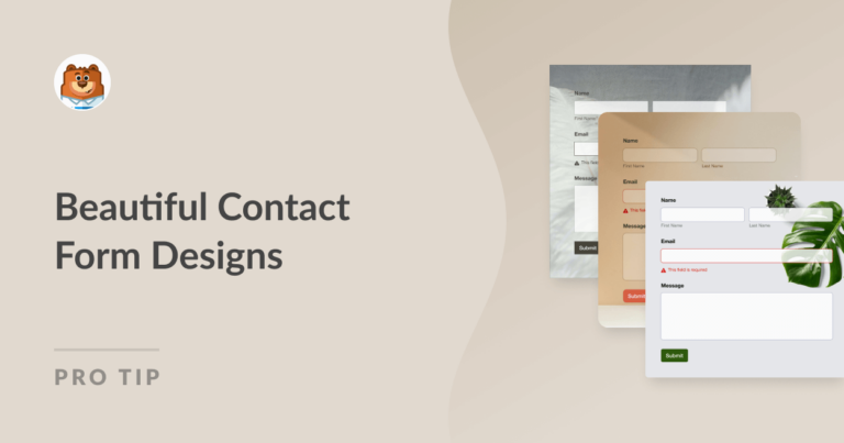 7 Contact Form Designs You Can Steal for Inspiration