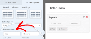 Using the Repeater Field