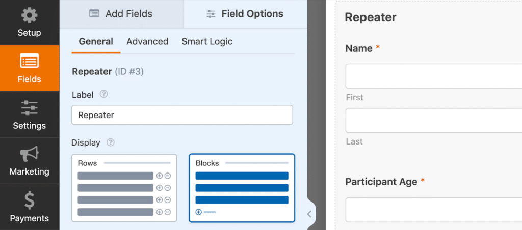 How To Allow Visitors To Duplicate Form Fields