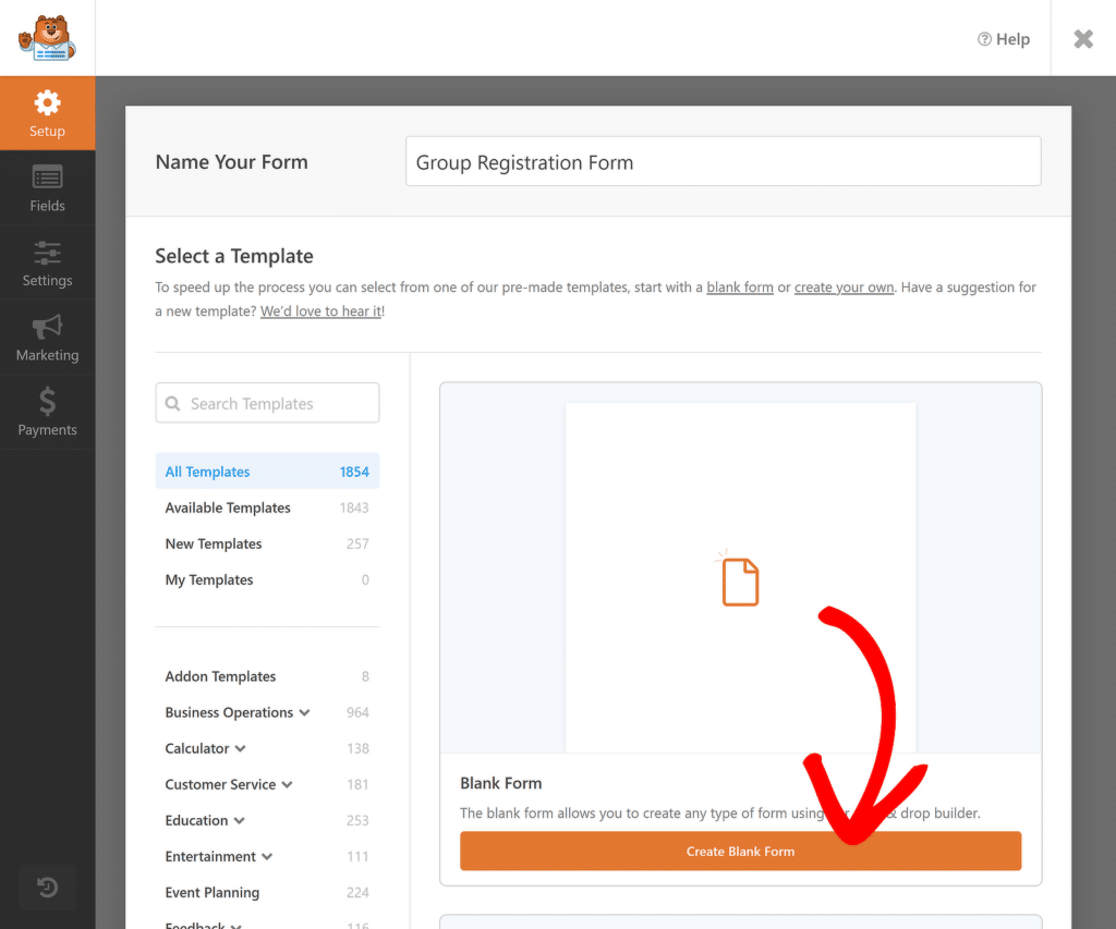 How to Make a Group Registration Form in WordPress