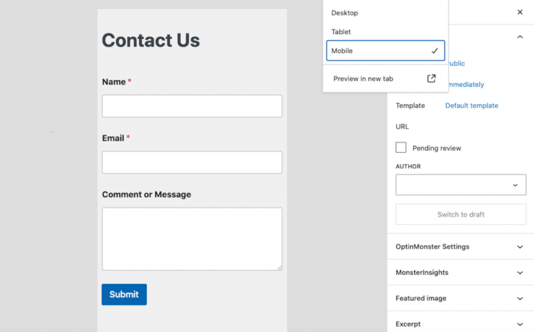 Single Column Forms: Examples and Inspiration