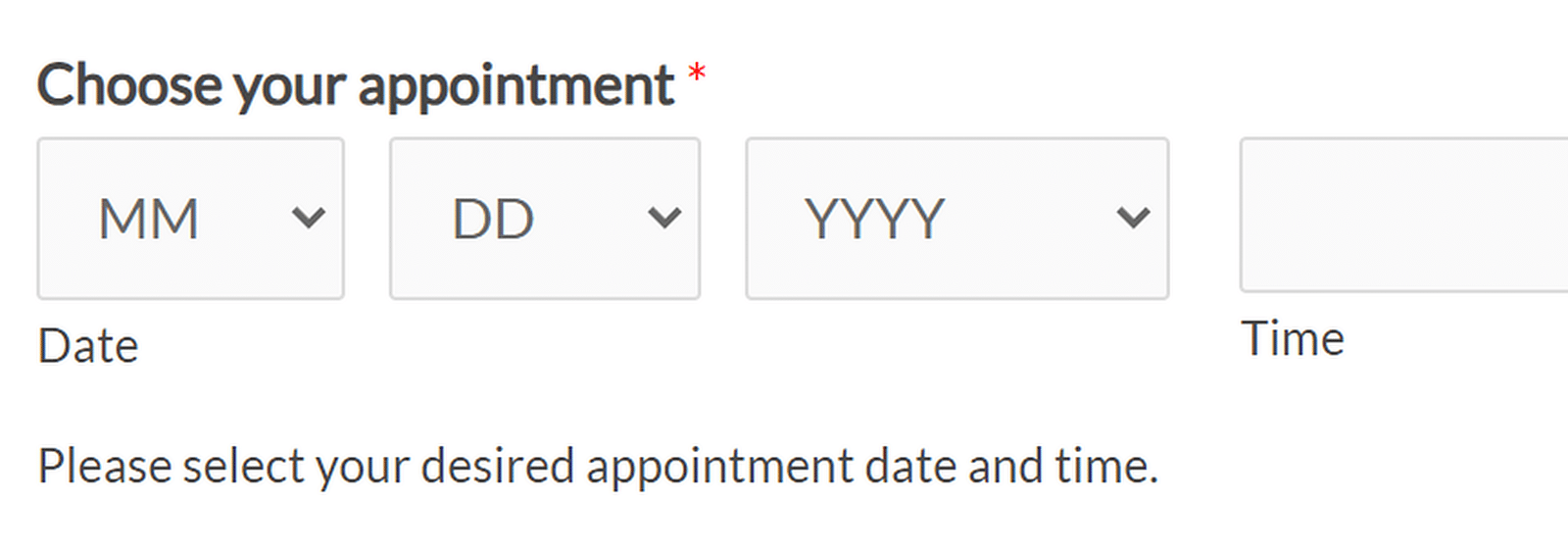 The Difference Between a Datepicker and a Timepicker