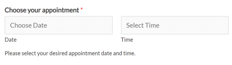 La differenza tra un datepicker e un timepicker