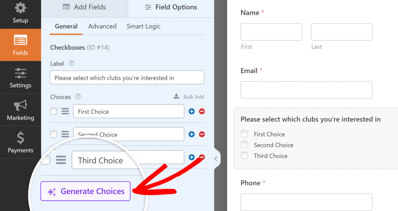 How to Customize the Checkboxes Field in WPForms
