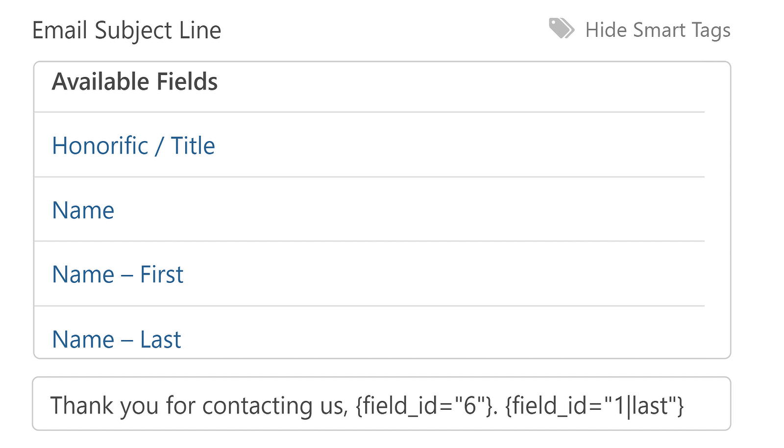 How to Add an Honorific to the WPForms Name Field