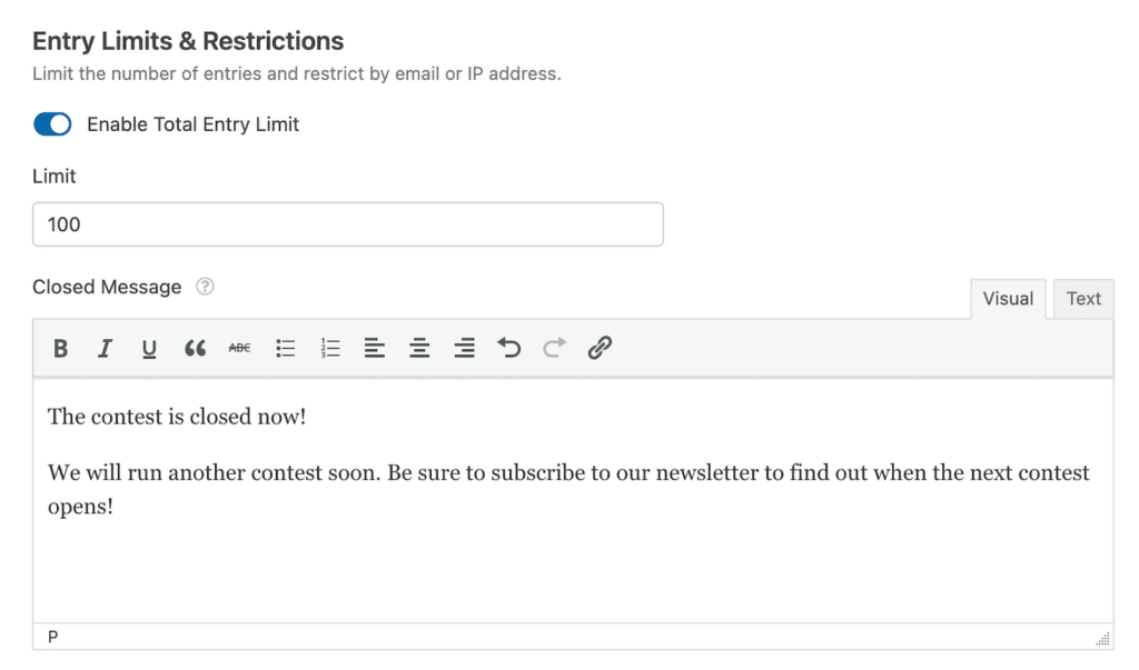 How to Limit Form Entries in WPForms [Step by Step]