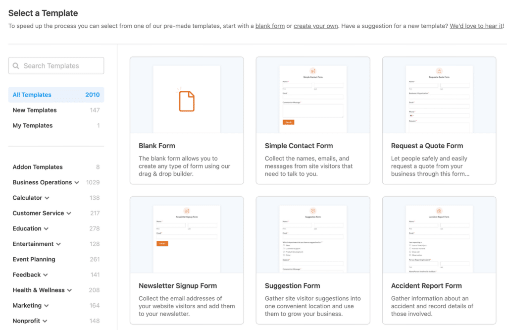 How to Add WPForms to a Page in WordPress [Step by Step]