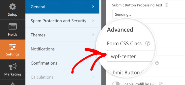 How to Center a form with Custom CSS with WPForms