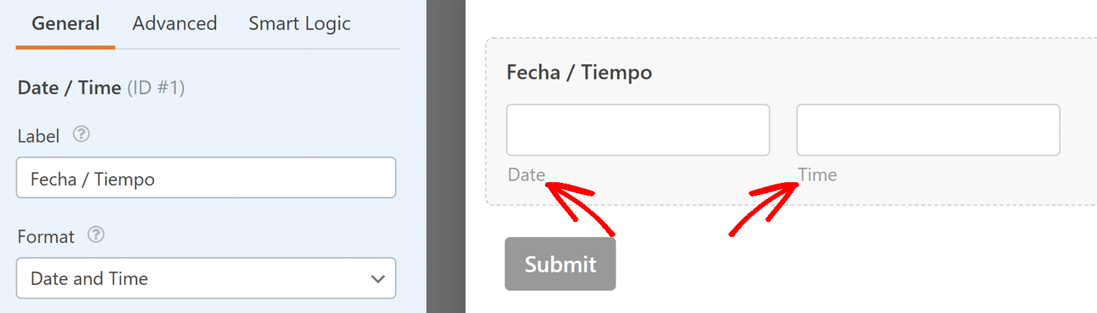 How to Customize the Date Time Field Date Options
