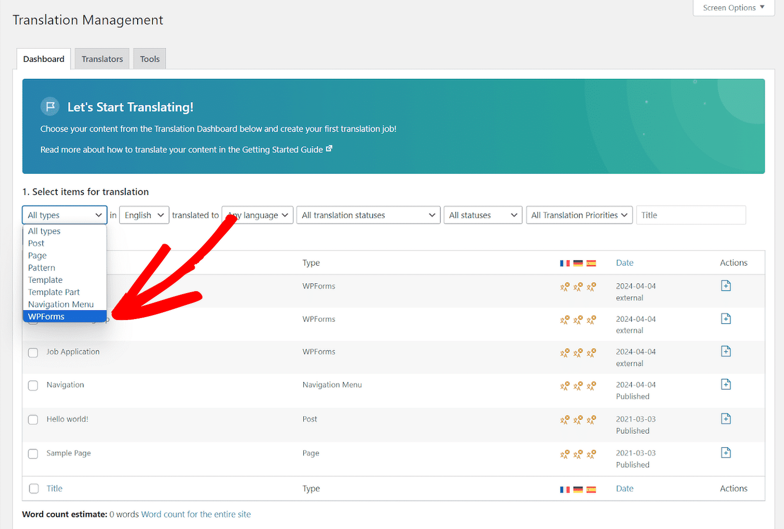 How to Use AI Translation With WPForms