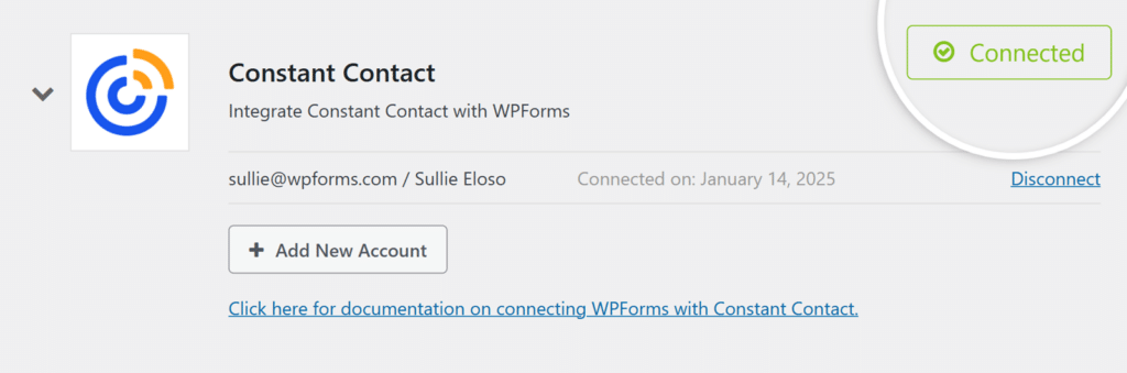 Constant Contact Integration - WPForms