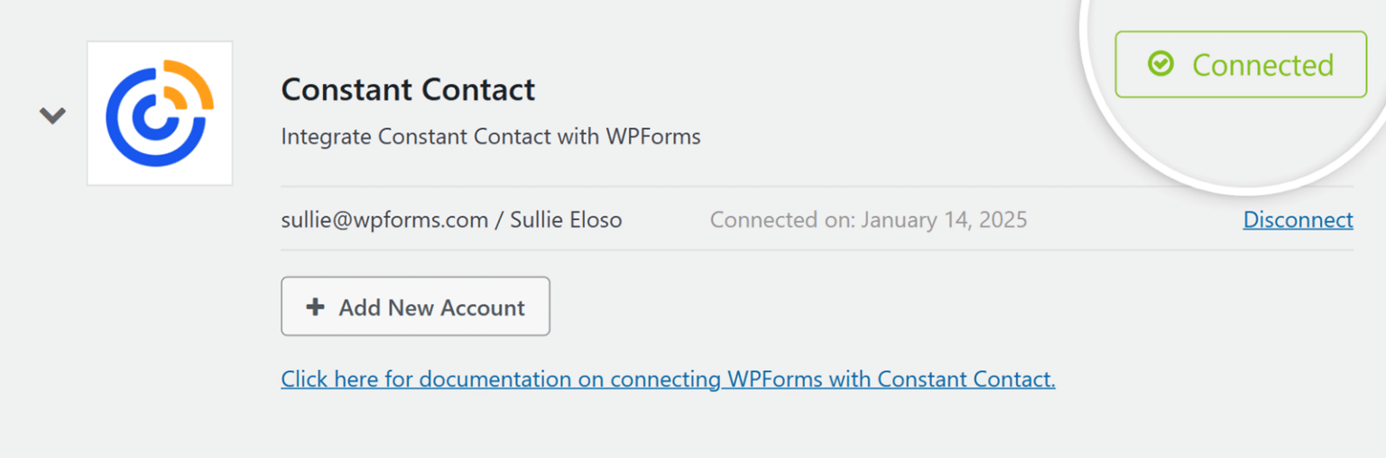 Constant Contact Integration - WPForms