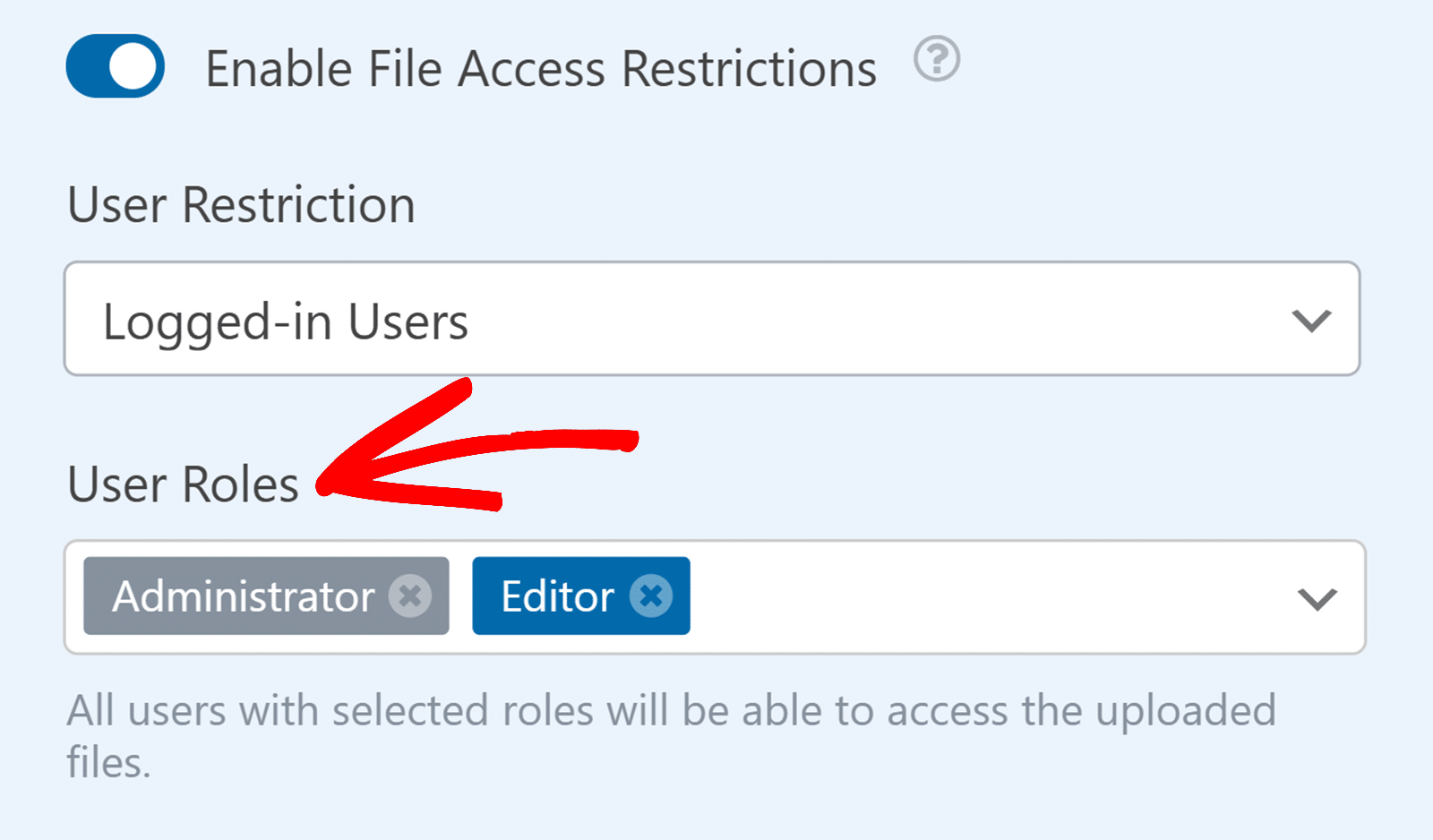 Restricting Access To Uploaded Files - WPForms