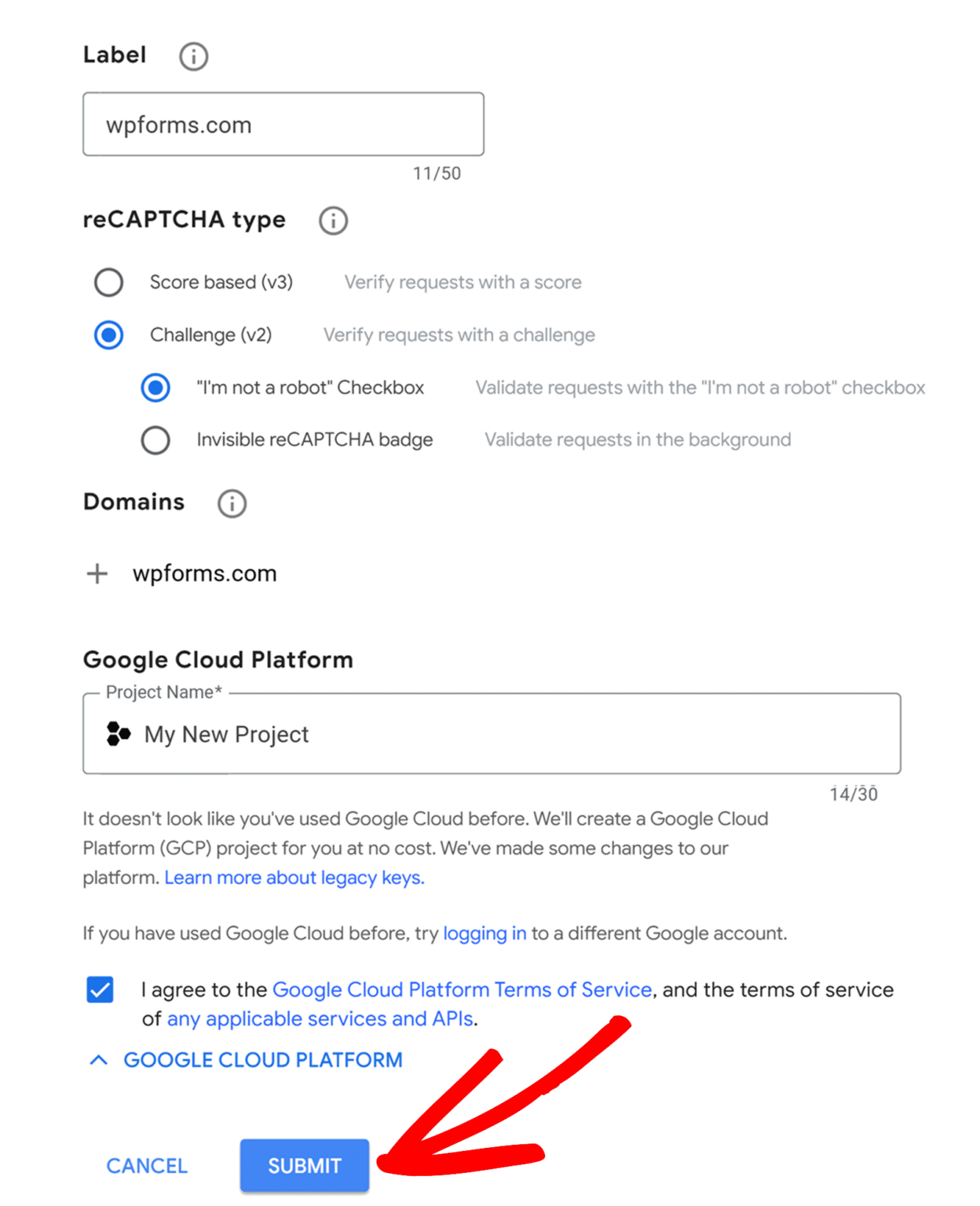 How to Set Up and Use reCAPTCHA in WPForms