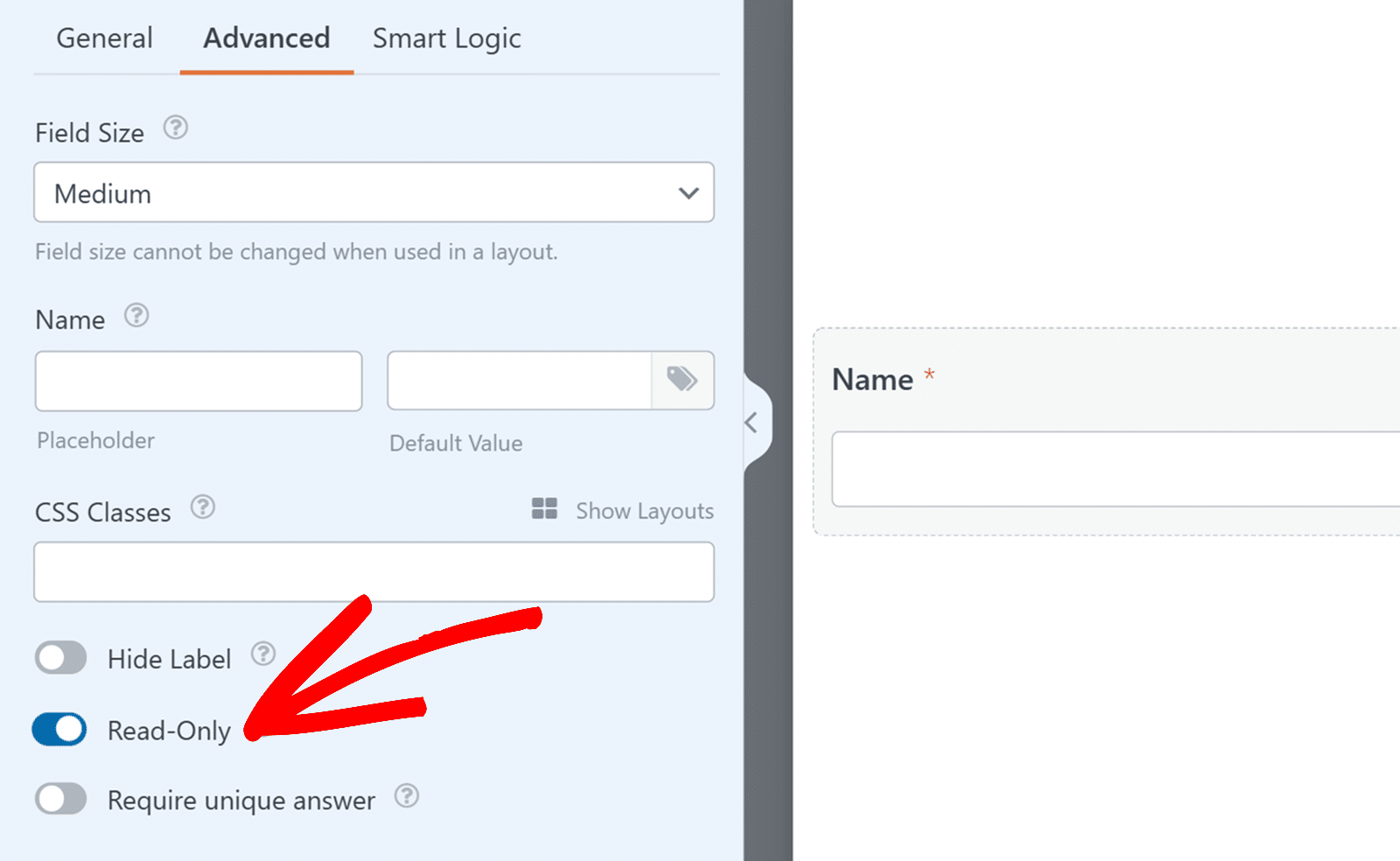 How to Customize Form Field Options