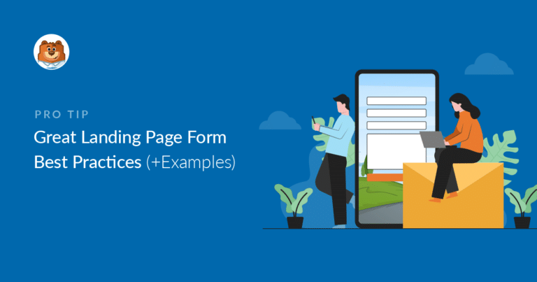 7 Great Landing Page Form Best Practices (+Examples)